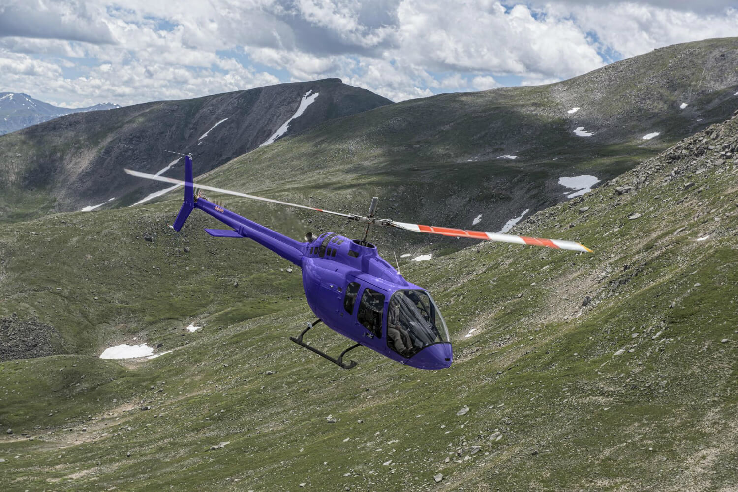 Purple Helicopter